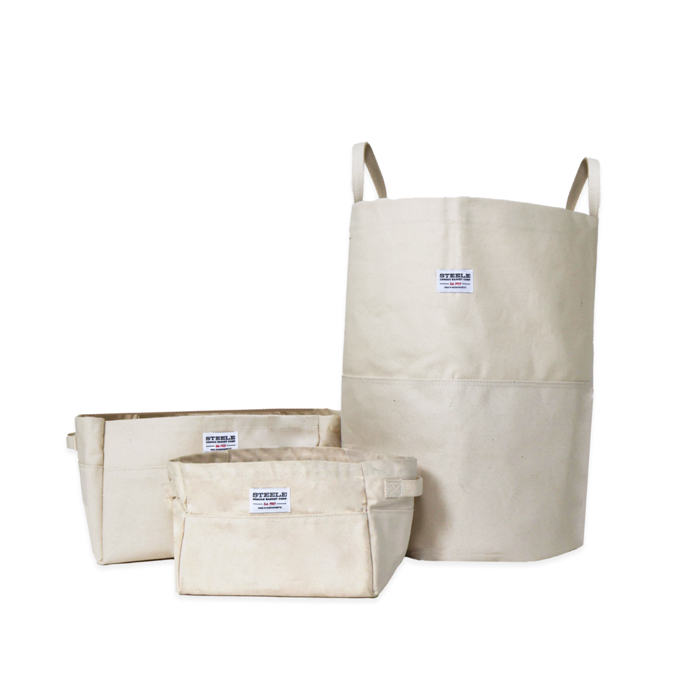Canvas Storage Bin Bundle – Steele Canvas Basket Corp – Steele Canvas ...