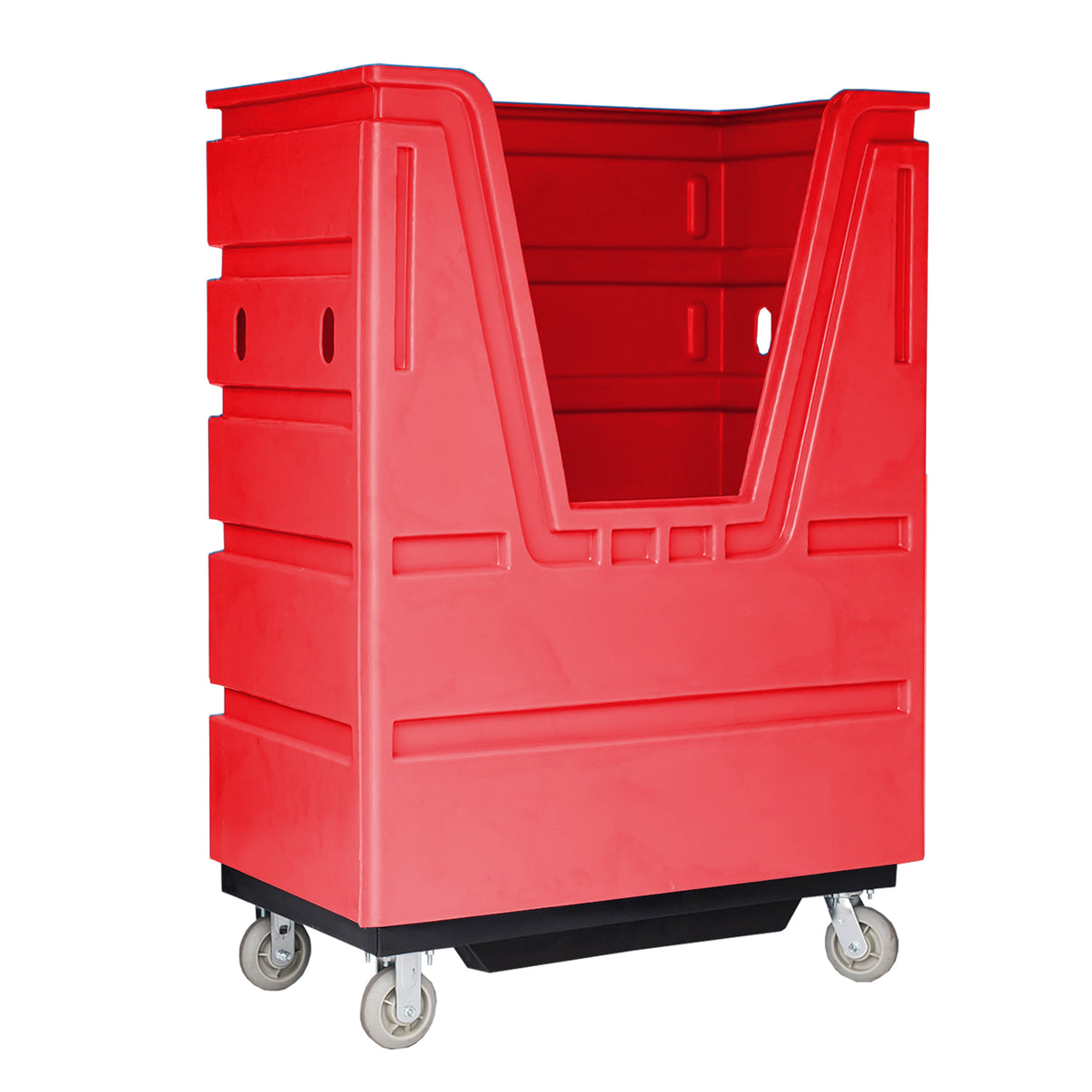 48 cu ft Polyethylene Linen Transport Truck – Steele Canvas Basket Corp ...
