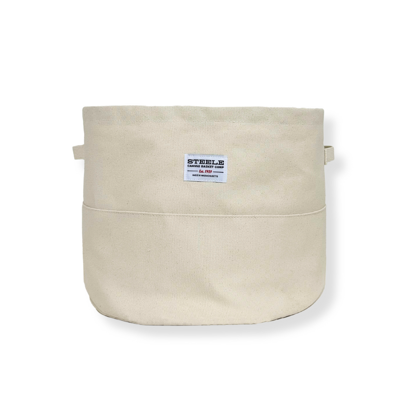 Large Round Canvas Storage Bin – Steele Canvas Basket Corp – Steele ...
