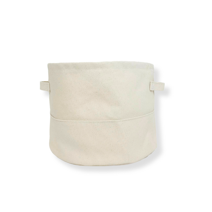 Medium Round Canvas Storage Bin – Steele Canvas Basket Corp – Steele ...