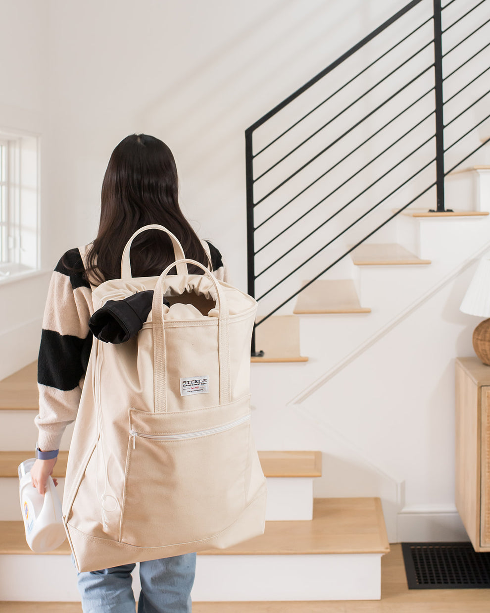 Laundry Backpack – Steele Canvas Basket Corp – Steele Canvas Basket Corp