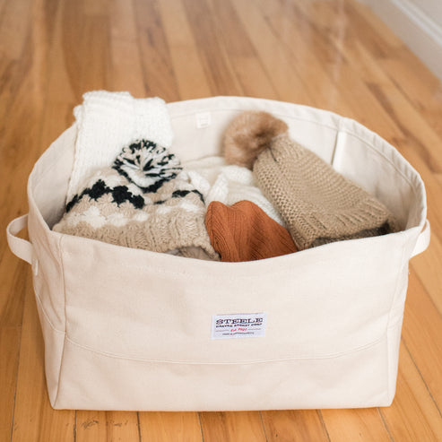 Canvas Storage Bin Bundle – Steele Canvas Basket Corp – Steele Canvas ...
