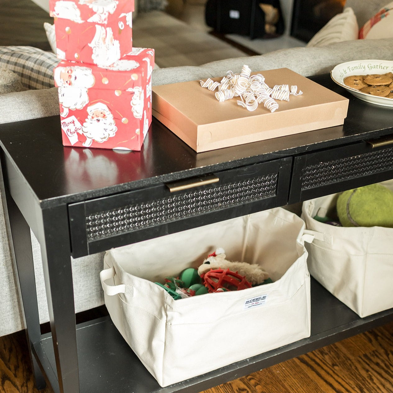 Large Canvas Storage Bin – Steele Canvas Basket Corp