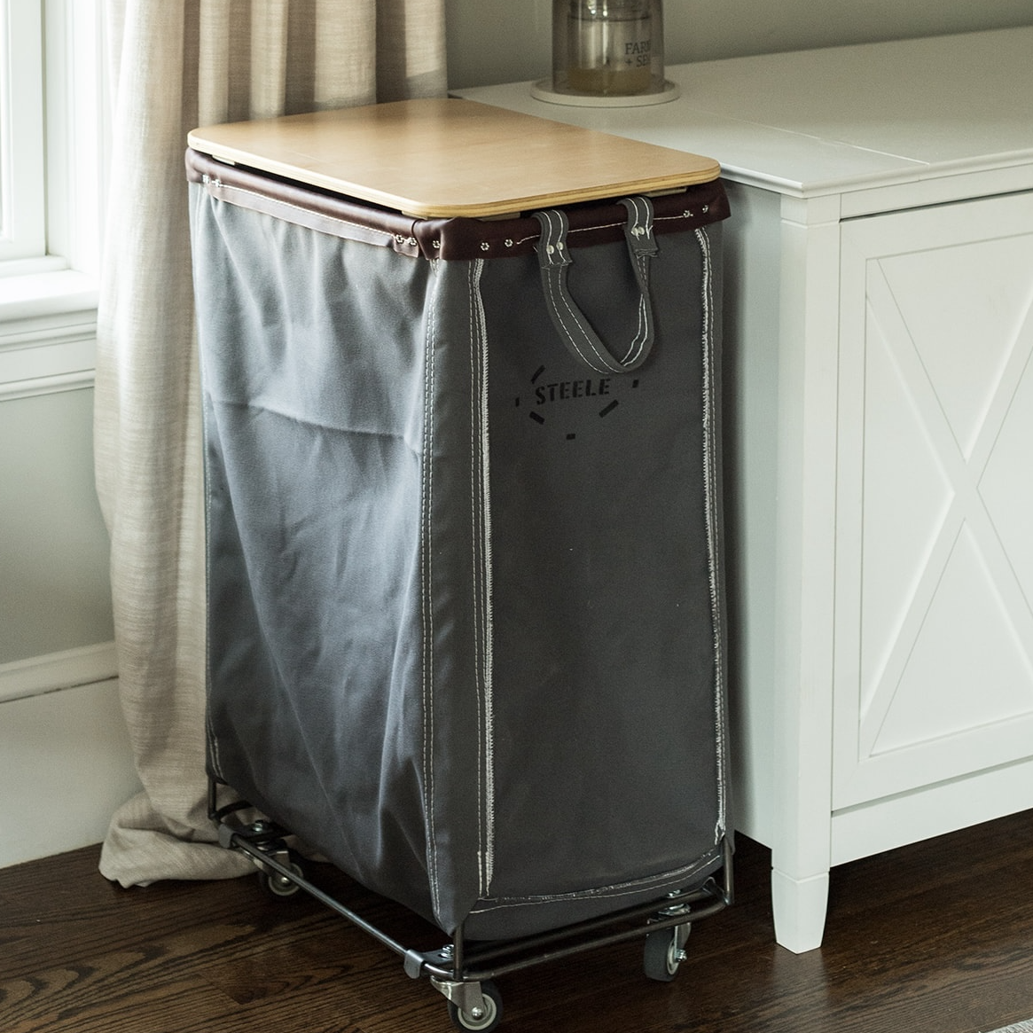Permanent Style Bag Caddie - Casters – Steele Canvas Basket Corp ...