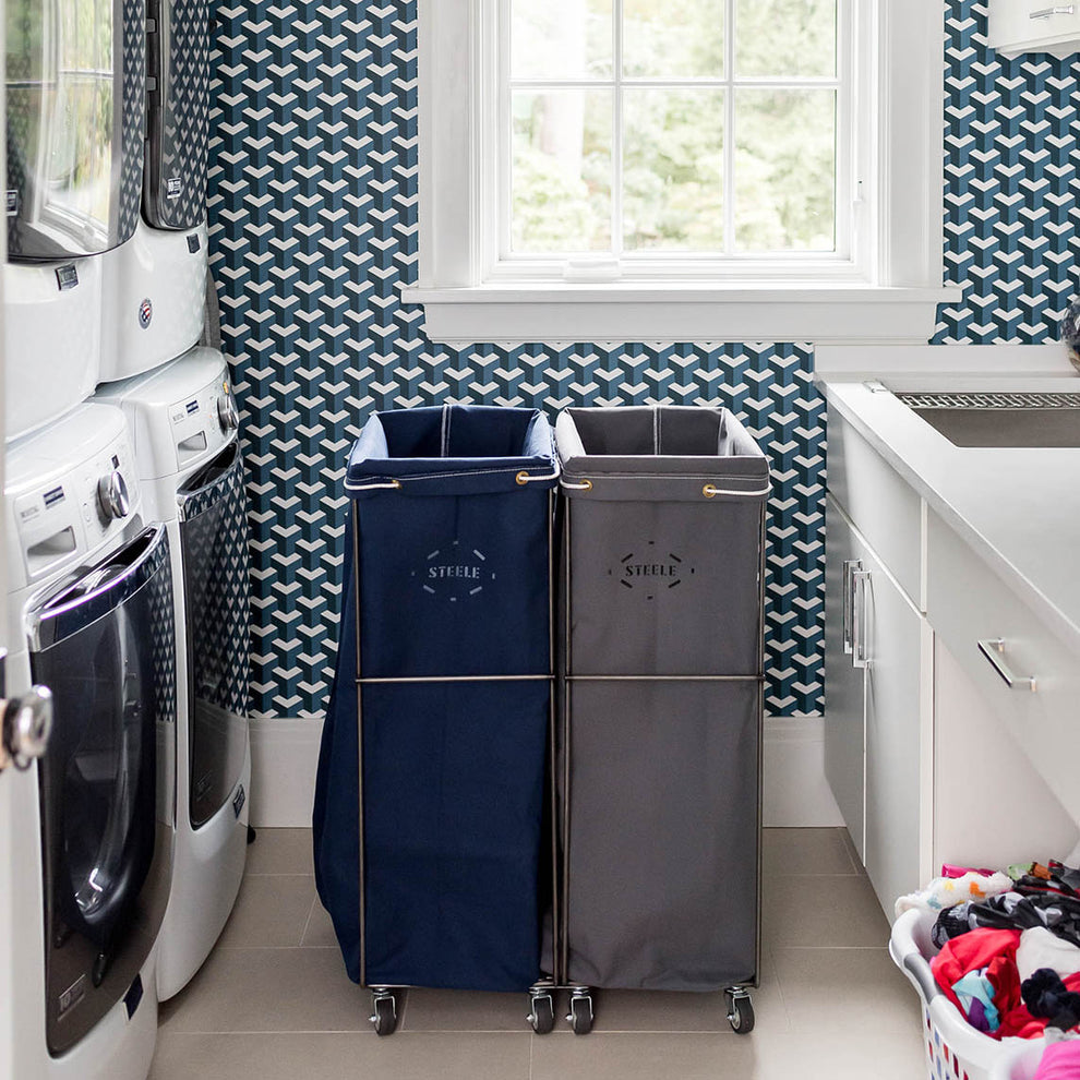 Laundry Caddie System – Steele Canvas Basket Corp – Steele Canvas ...