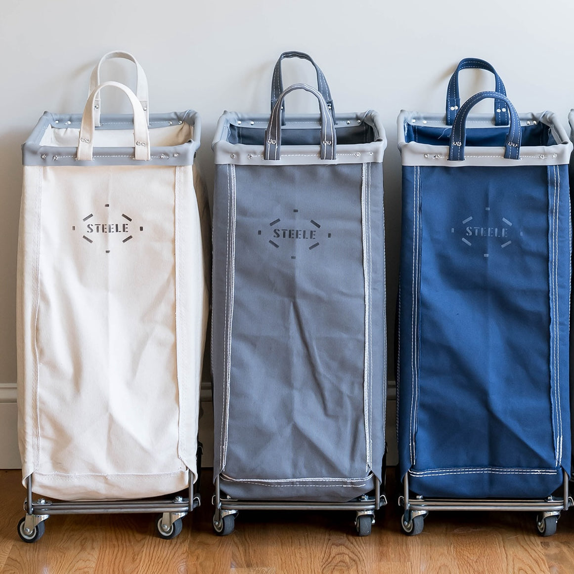 Permanent Style Bag Caddie - Casters – Steele Canvas Basket Corp ...