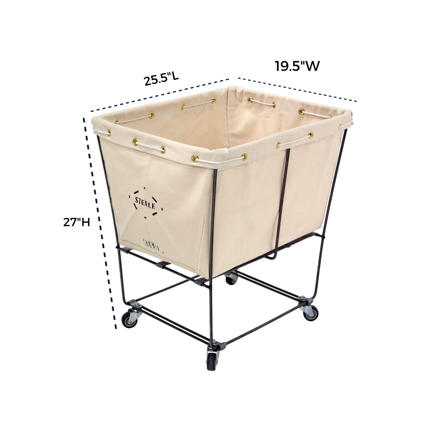 Canvas Elevated Truck - Removable Style 3 Bu – Steele Canvas Basket ...