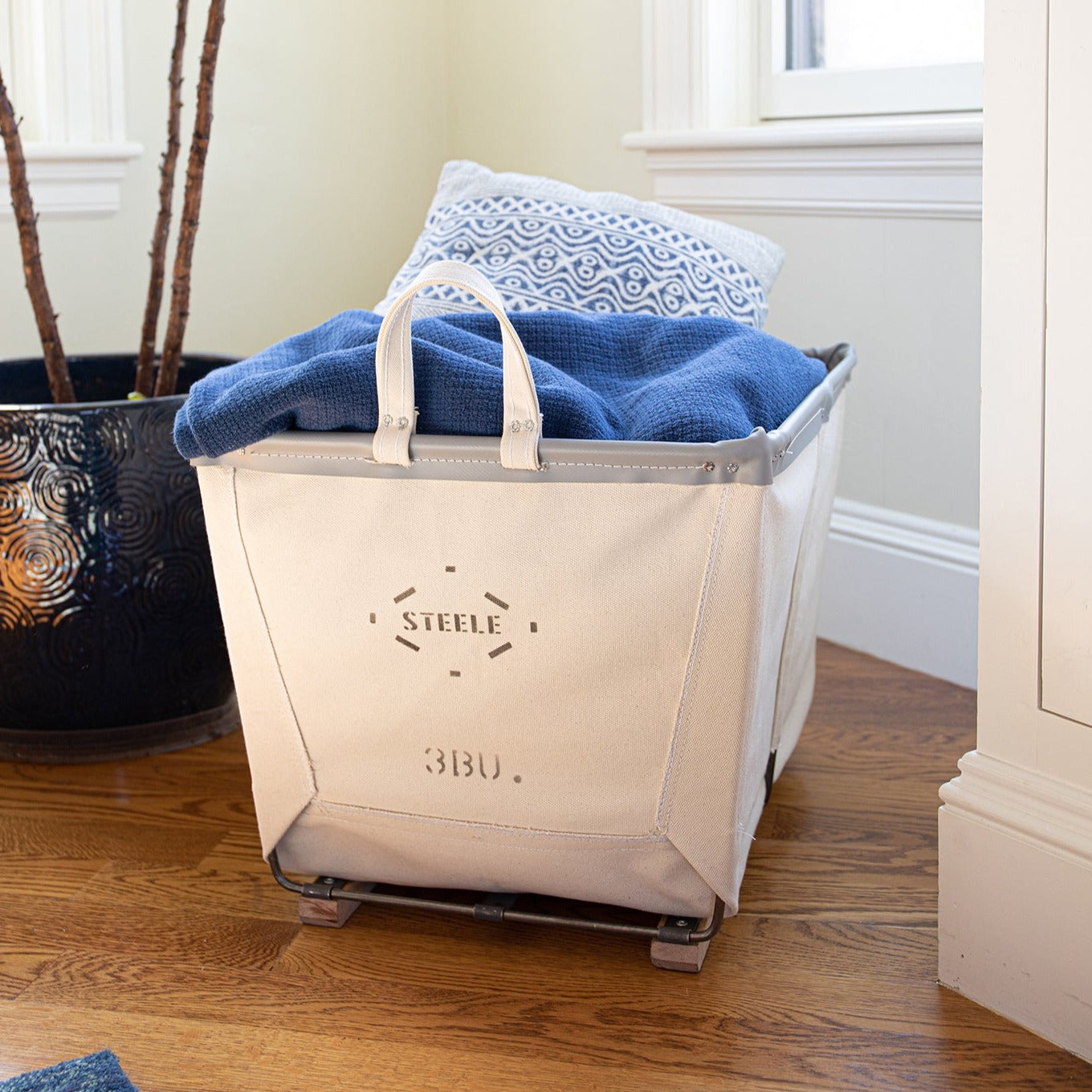 Canvas Small Carry Basket - 3 Bu – Steele Canvas Basket Corp – Steele ...