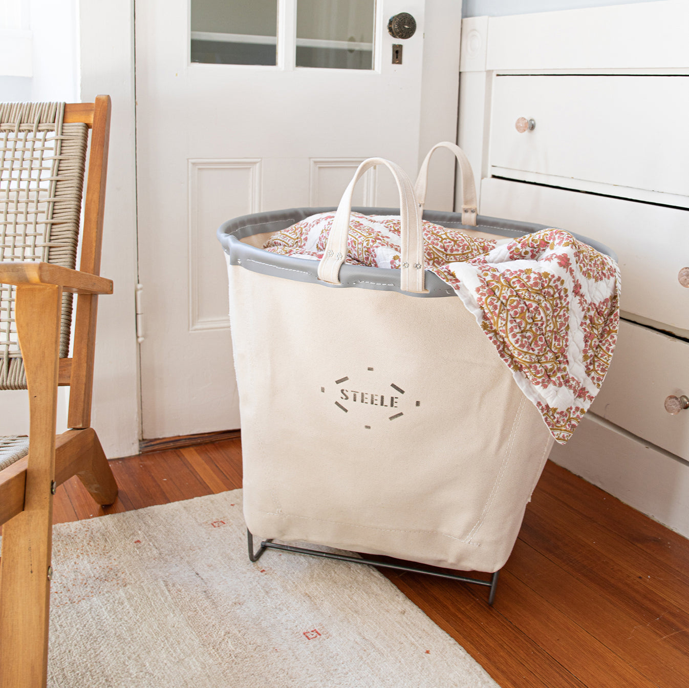 Canvas Round Carry Basket - 3 Bu – Steele Canvas Basket Corp – Steele ...