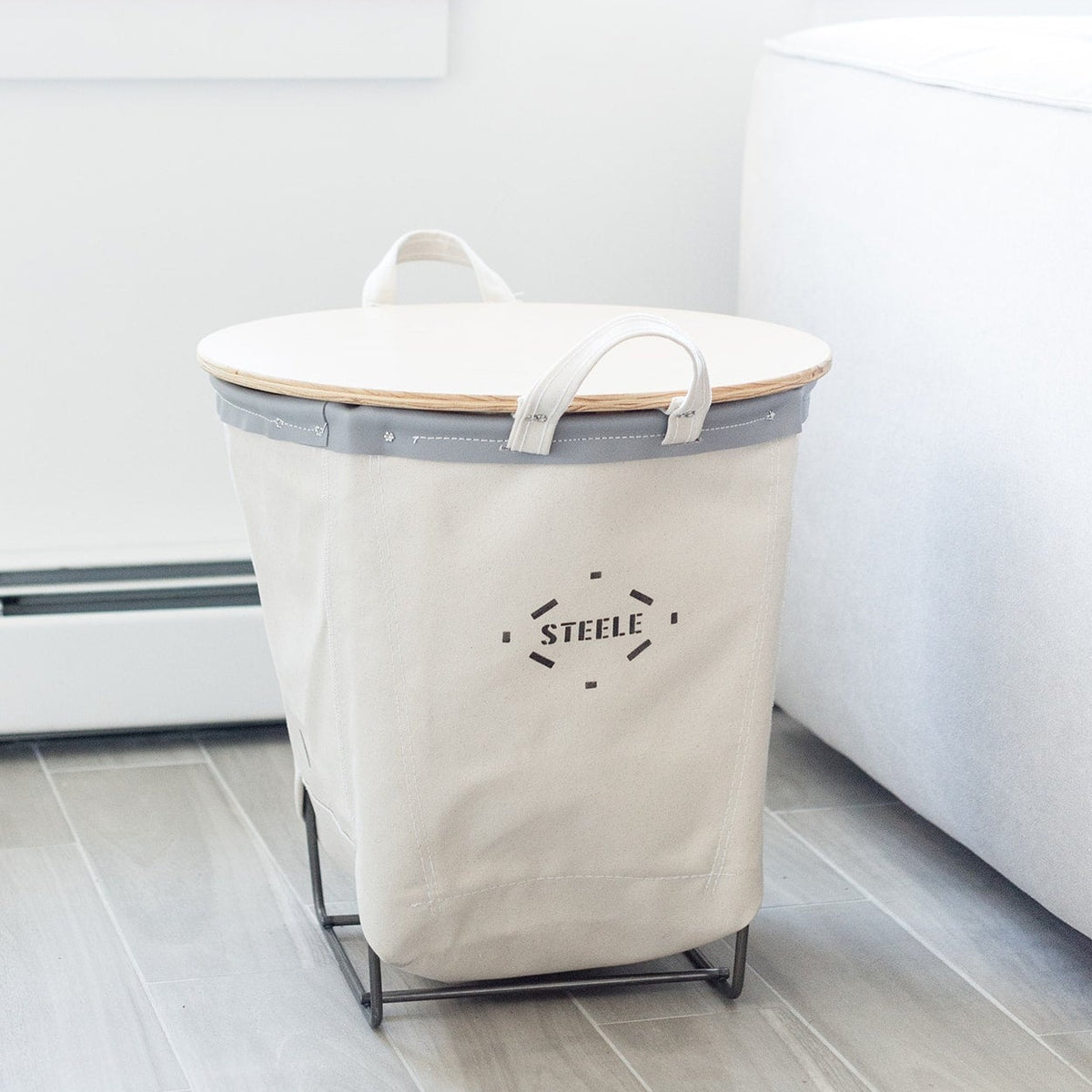 Canvas Round Carry Basket - 1.5 Bu – Steele Canvas Basket Corp