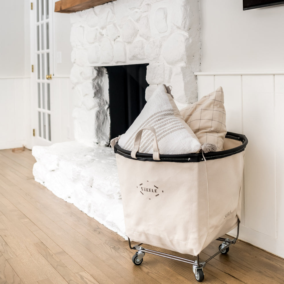 Canvas Round Carry Truck - 3 Bu – Steele Canvas Basket Corp – Steele ...