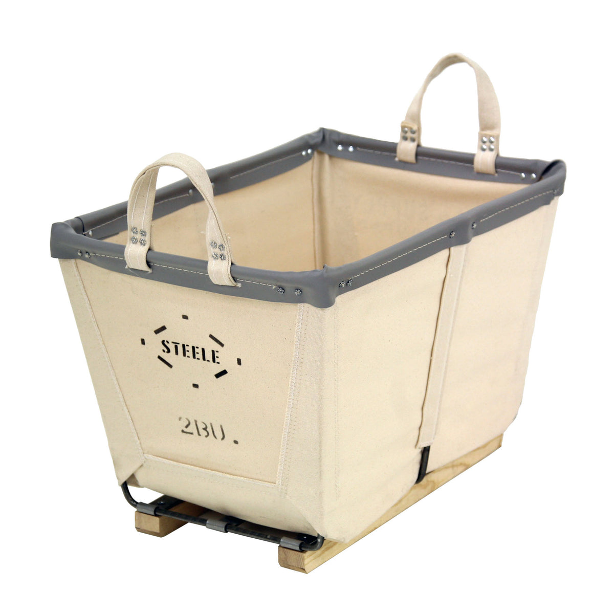 Canvas Small Carry Basket - 2 Bu – Steele Canvas Basket Corp