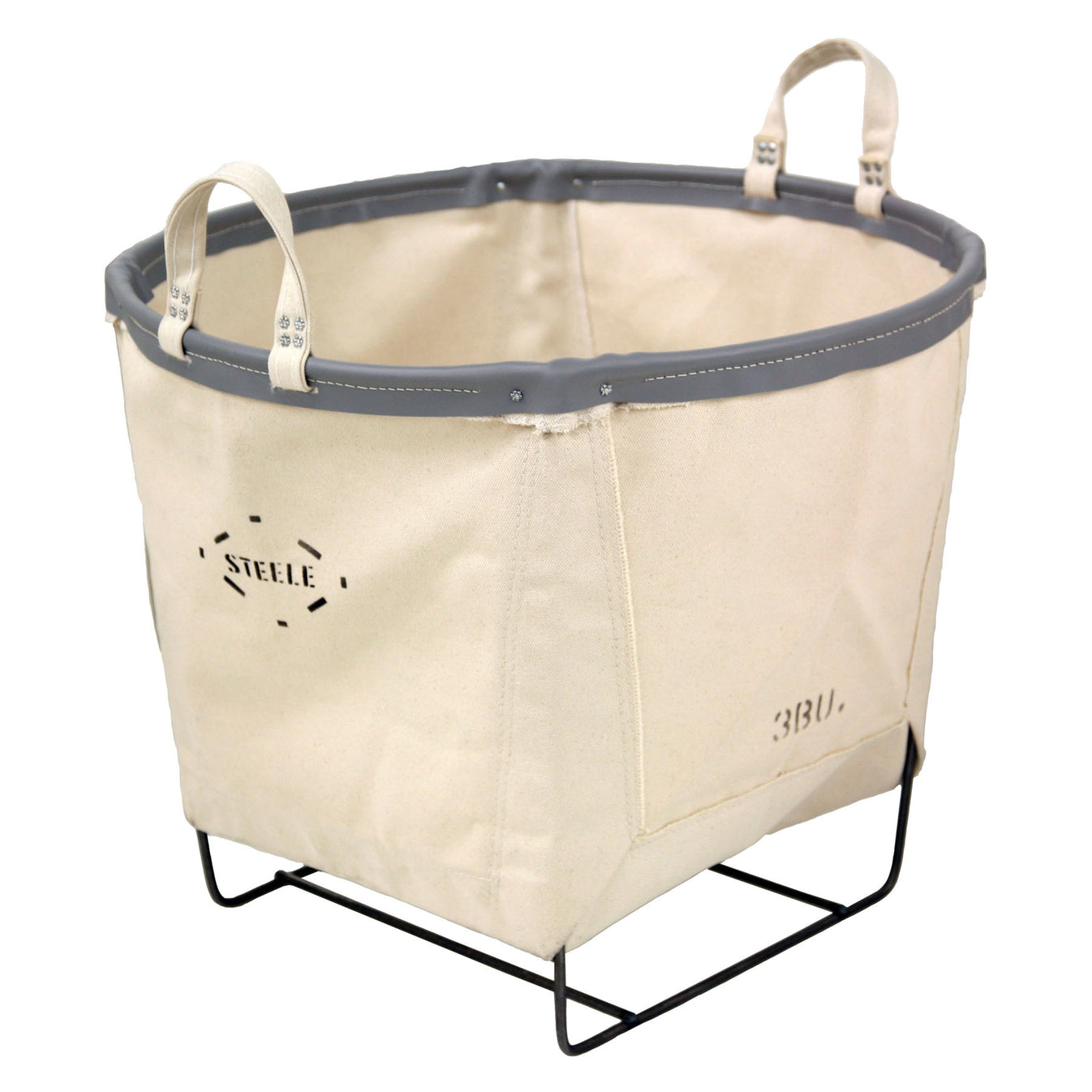 Canvas Round Carry Basket - 3 Bu – Steele Canvas Basket Corp – Steele ...