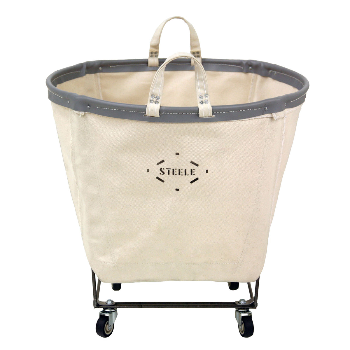 Canvas Round Carry Truck - 3 Bu – Steele Canvas Basket Corp